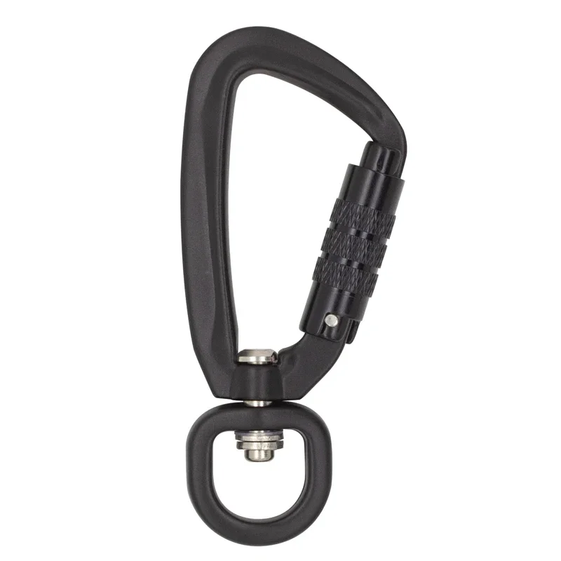 Factory Custom 4kn Self Locking Swivel Aluminum Jtwist Carabiner For ...