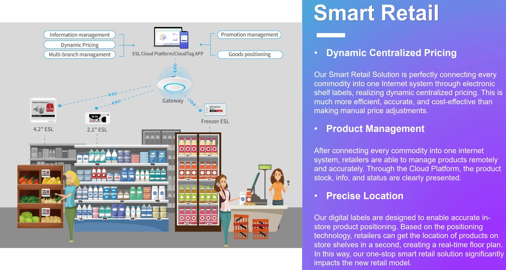 Minew ESL Digital Price Tag Kit - Smart Retail Solutions