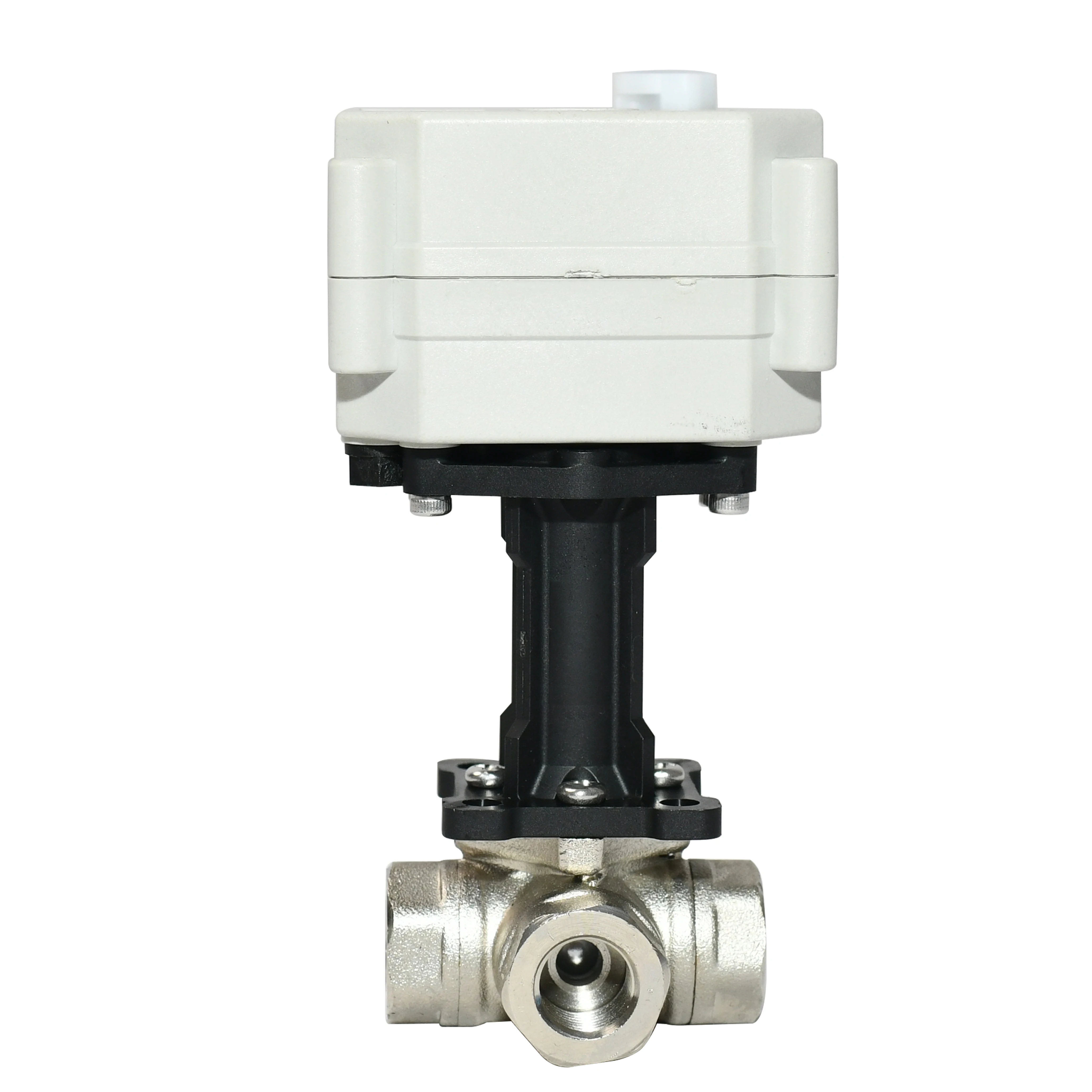 Tonheflow 1/2'' 3-Way Electric Motorized Ball Valve - Failsafe