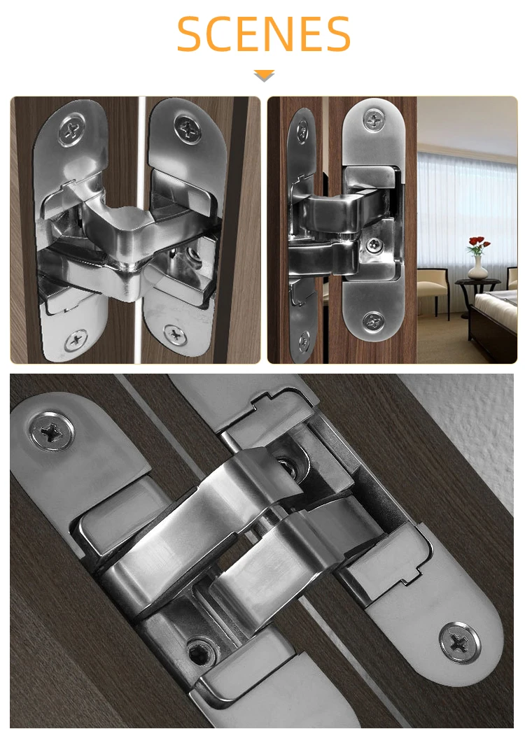 Hoone 90 Degree Dtc Concealed Hinges Invisible 3d Hinge Truly Concealed ...