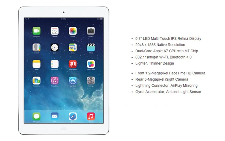 Wholesale Used Original Tablet Pc For Ipad Air Modle Of A1474 A1475 ...