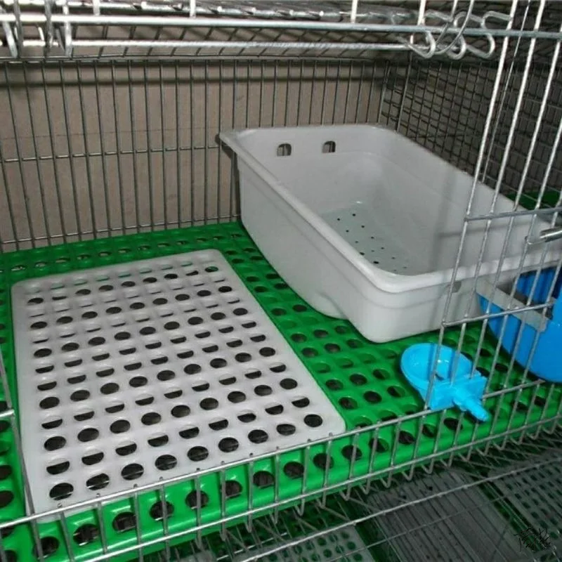 Rabbit Nest Box with Plastic Slatted Flooring for Cages