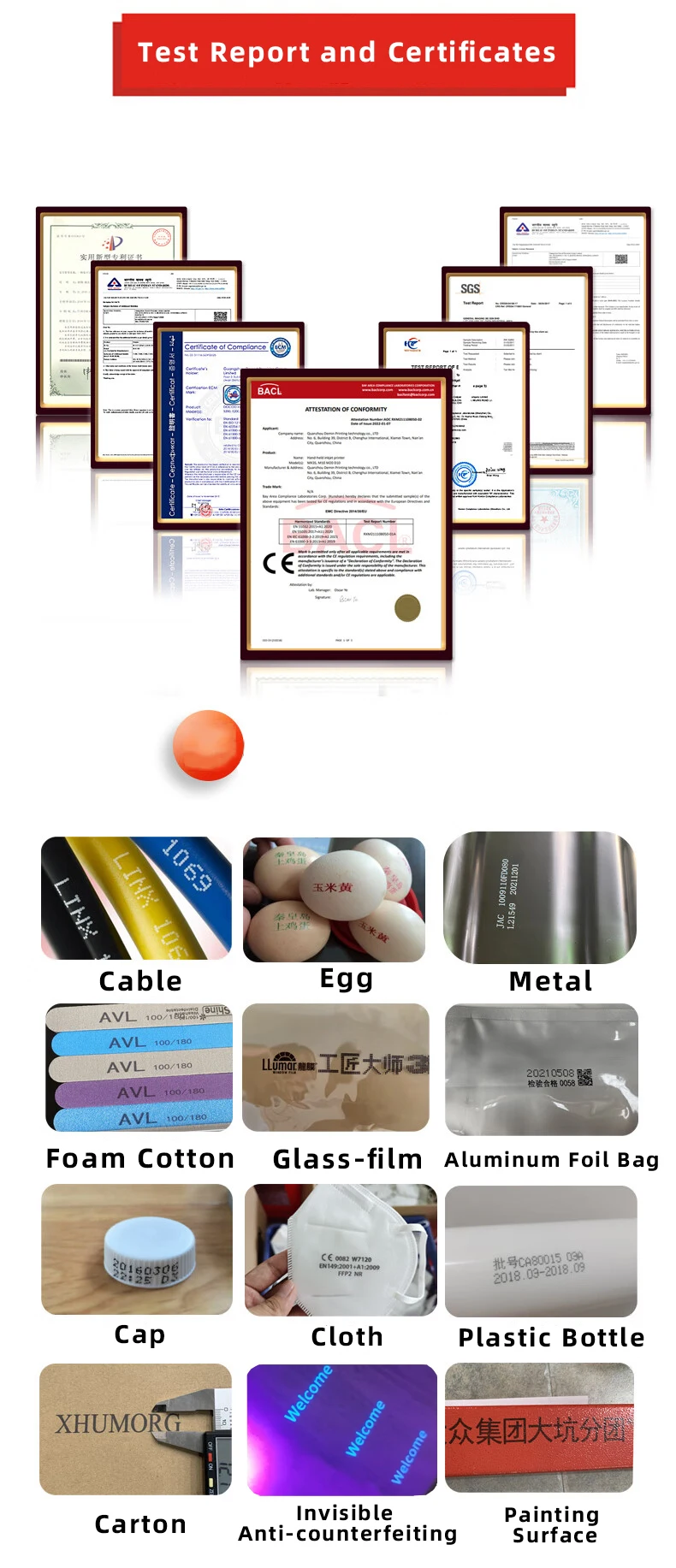 INCODE IN-M10 Low Price Wholesale Expiry Date Coding Machine