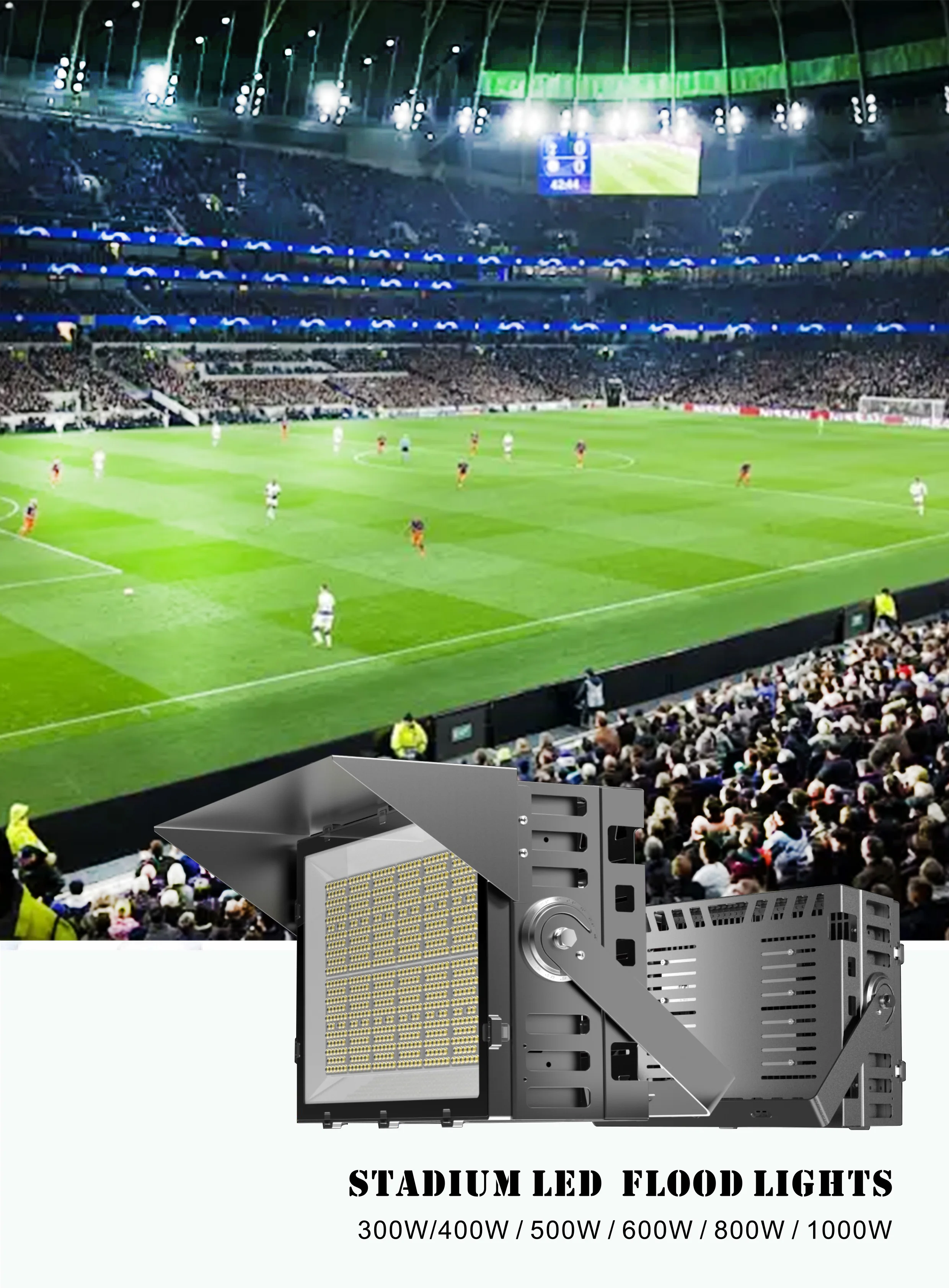 Aluminum Football Baseball Flood Light Industrial Outdoor Led Modular ...