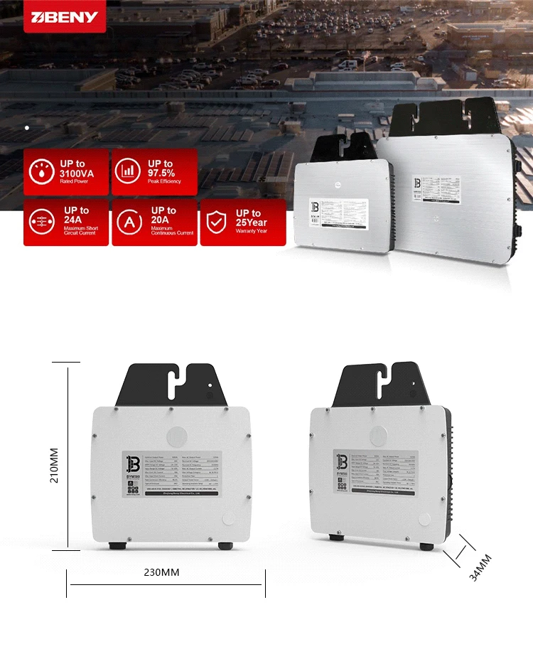 Beny High Efficiency Solar Micro Inverter Micro Single In Microinverter ...