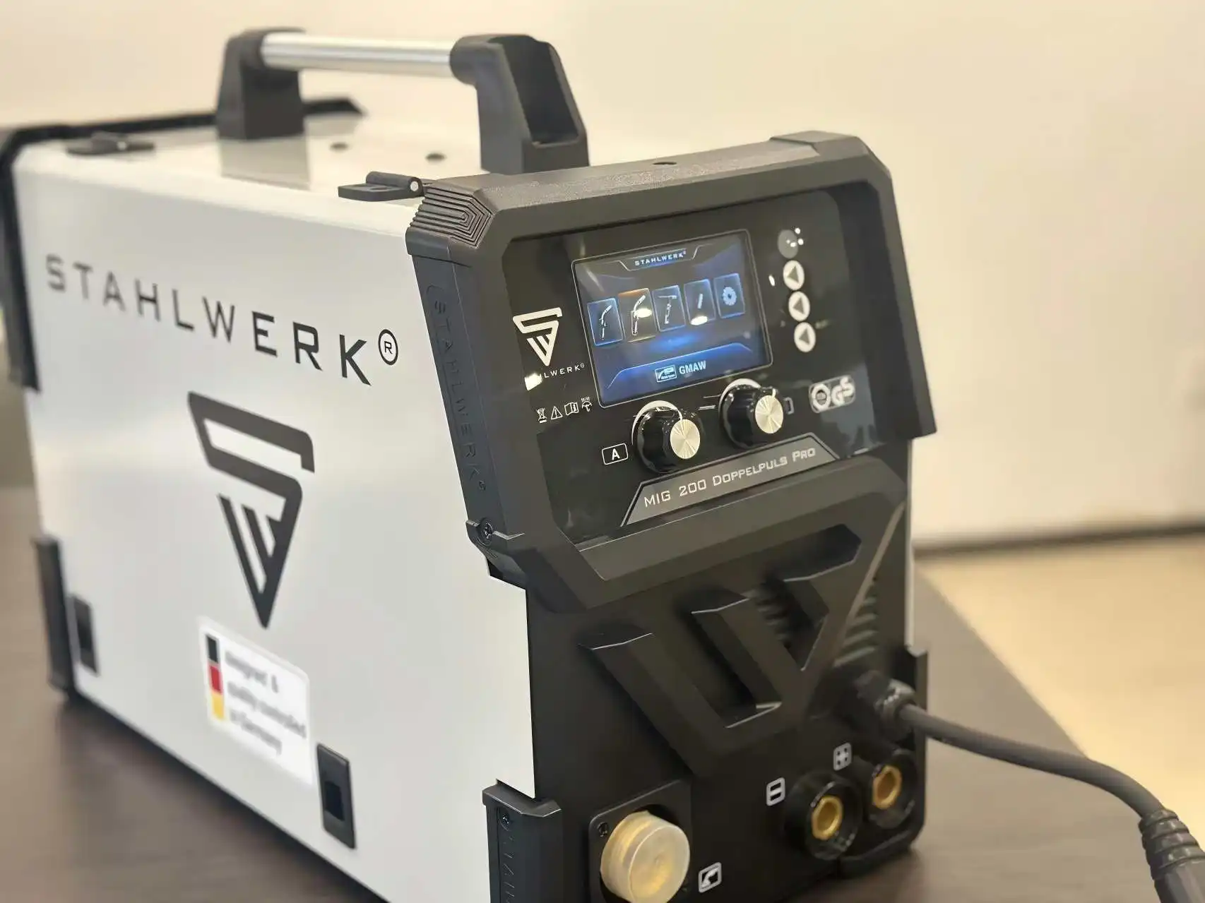 Stahlwerk MIG200DP Double Pulse PRO 200Amp MIG Welder 6in1, 220V with ...