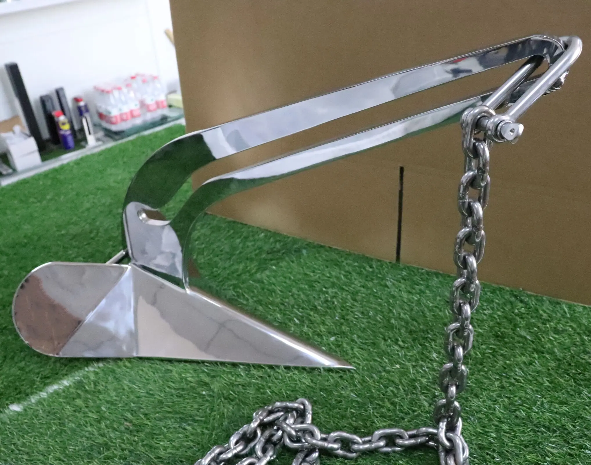 Hot Sales 316 Stainless Steel Marine Grade Delta Anchor Yacht Boat ...