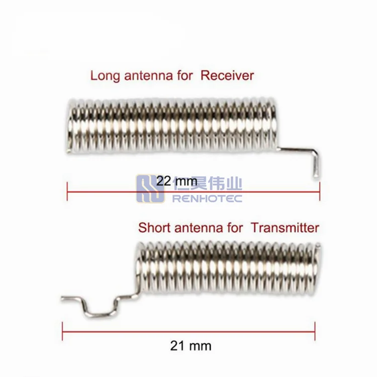 Mini Rf Transmitter Receiver Module Wireless 3dbi Spring Antenna 868mhz ... Mini Rf Transmitter Receiver Module Wireless 3dbi Spring Antenna 868mhz ...