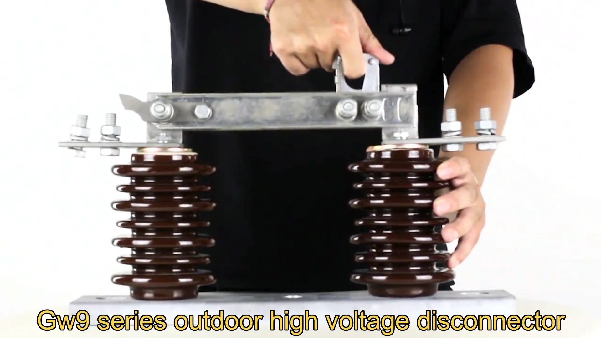 Gw9 12-15kv New Ceramic Type Outdoor Disconnecting Switch For Power System - Buy Ac Isolator ...