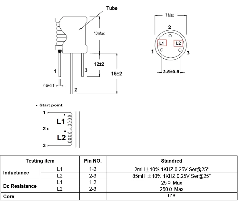 Various Pcb Coils 3 Leg Copper Inductor By Factory - Buy 3 Leg Coil ...