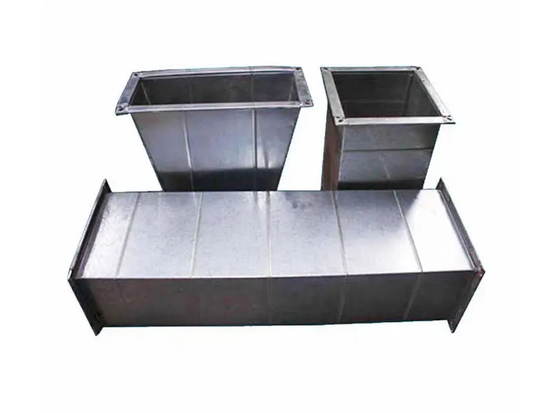Rectangular Duct Sound Attenuator Static Pressure Plenum Box Industrial ...