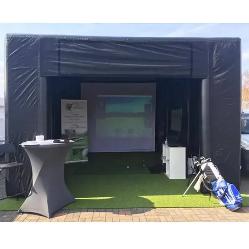 Customizable Inflatable Golf Tents - Perfect for Parties