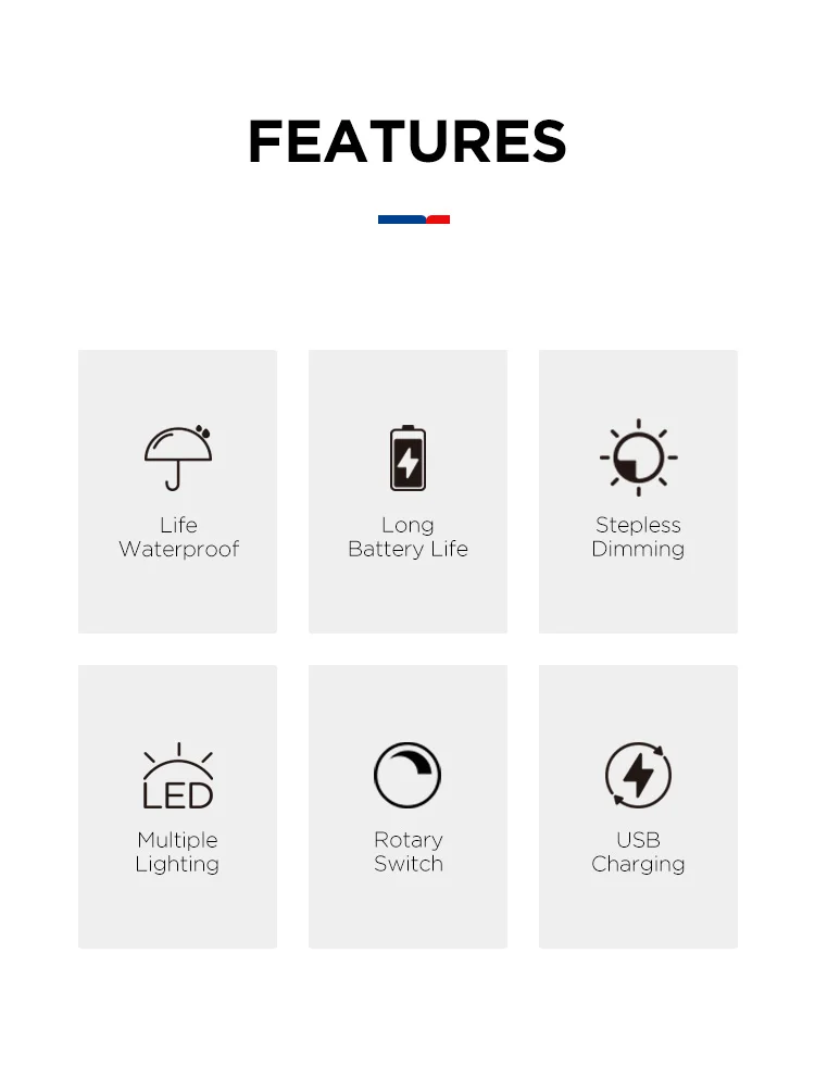 Decovolt 2022 Modern Led Rechargeable Light White+warm White Camping ...