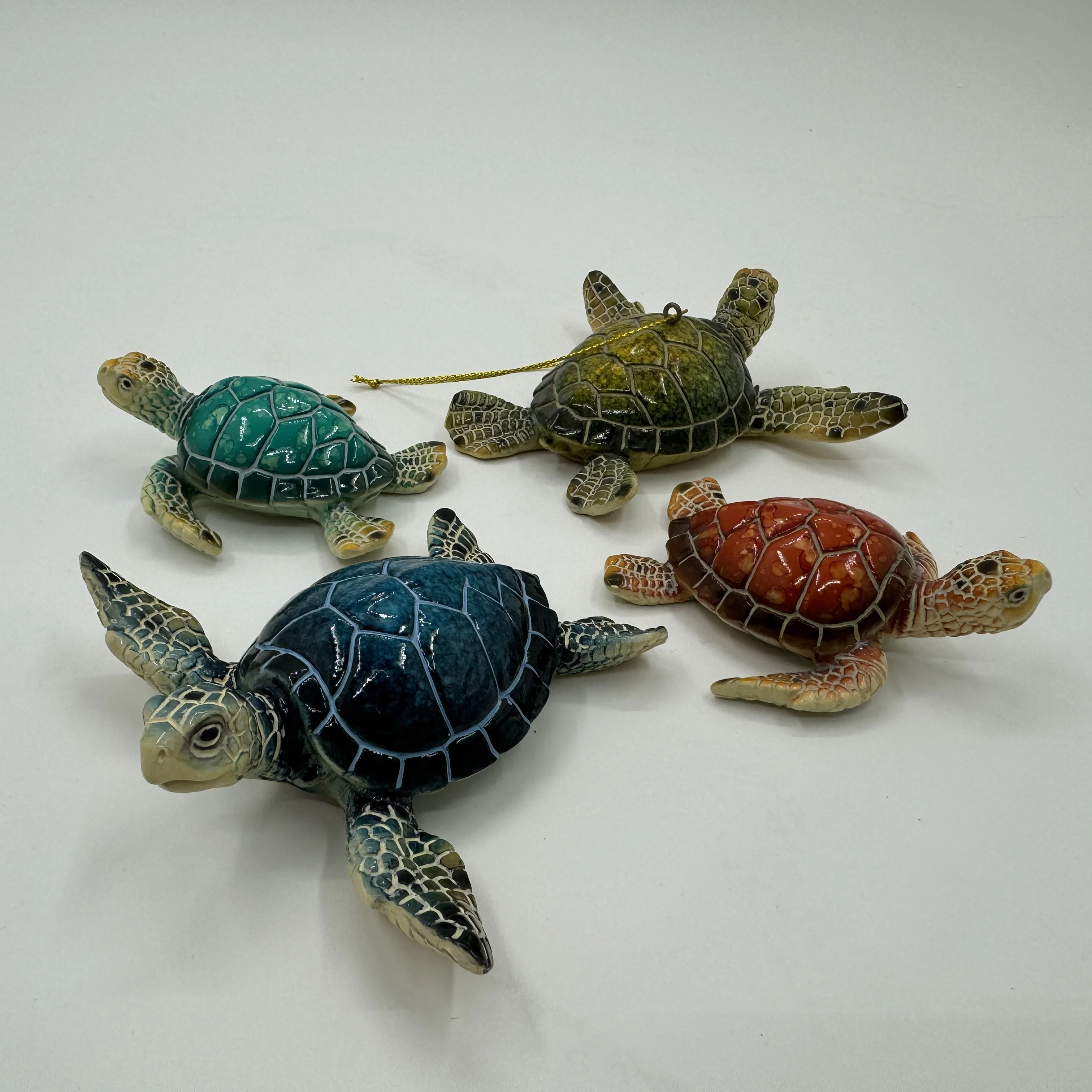 Resin Crafts Sea Turtles Octopus Dolphins Killer Whales Marine Animals ...