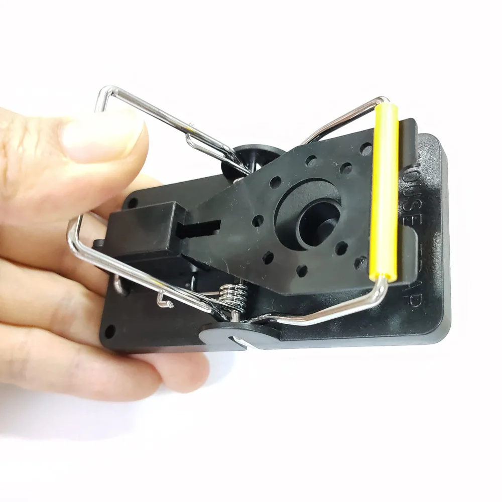 Alibaba.com: Solid Black Metal Mouse Snap Trap with Easy Setup and ...