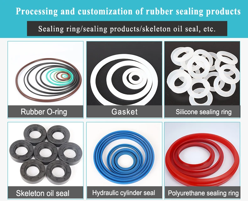 50 Shore Hardness Silicone Rubber Gasket - Customize Nonstandard Product