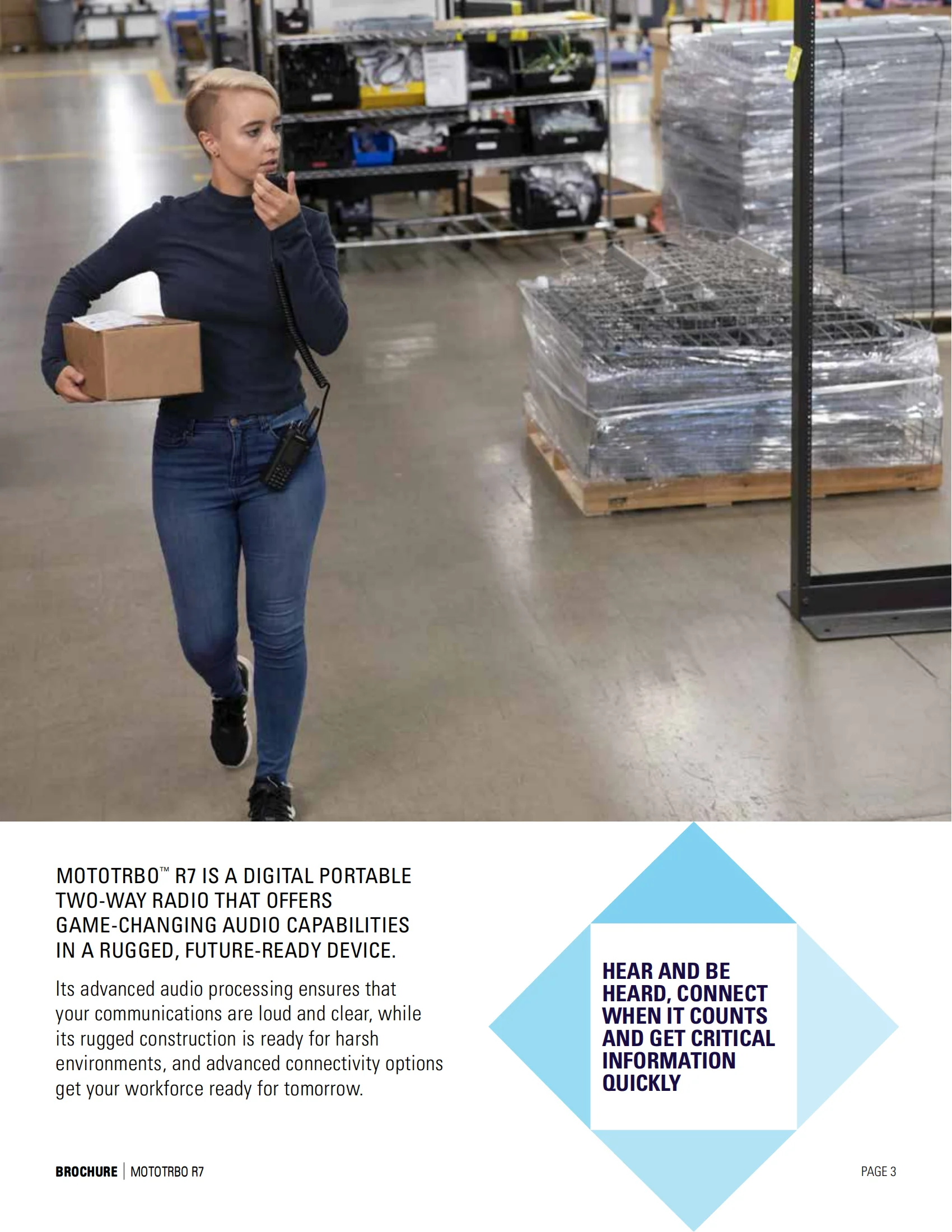 Mototrbo R7a Digital Portable Two-way Radio Explosion-proof Uhf Vhf ...