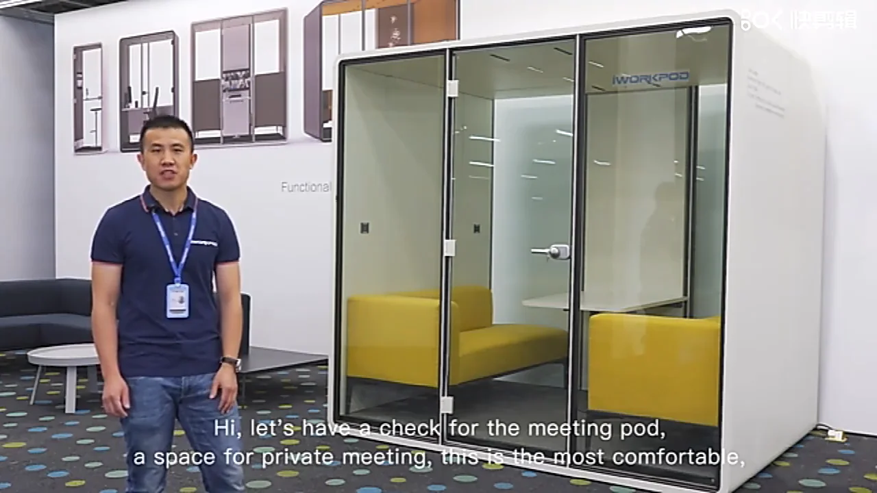 Wholesale Insulated Outdoor Sound Proof Portable Office Pod Phone Booth ...