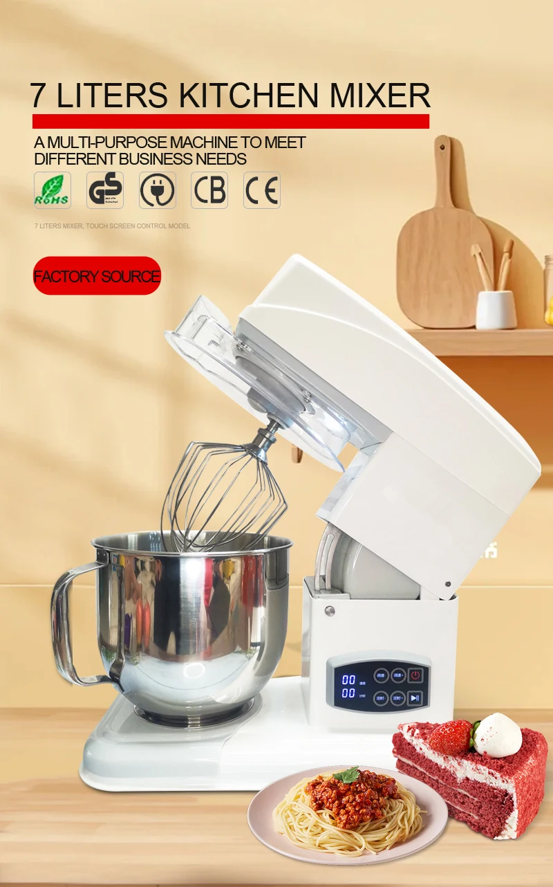 Dough Baking Mixer Machine Food Batedeira Home Kitchen Appliance Cake ...