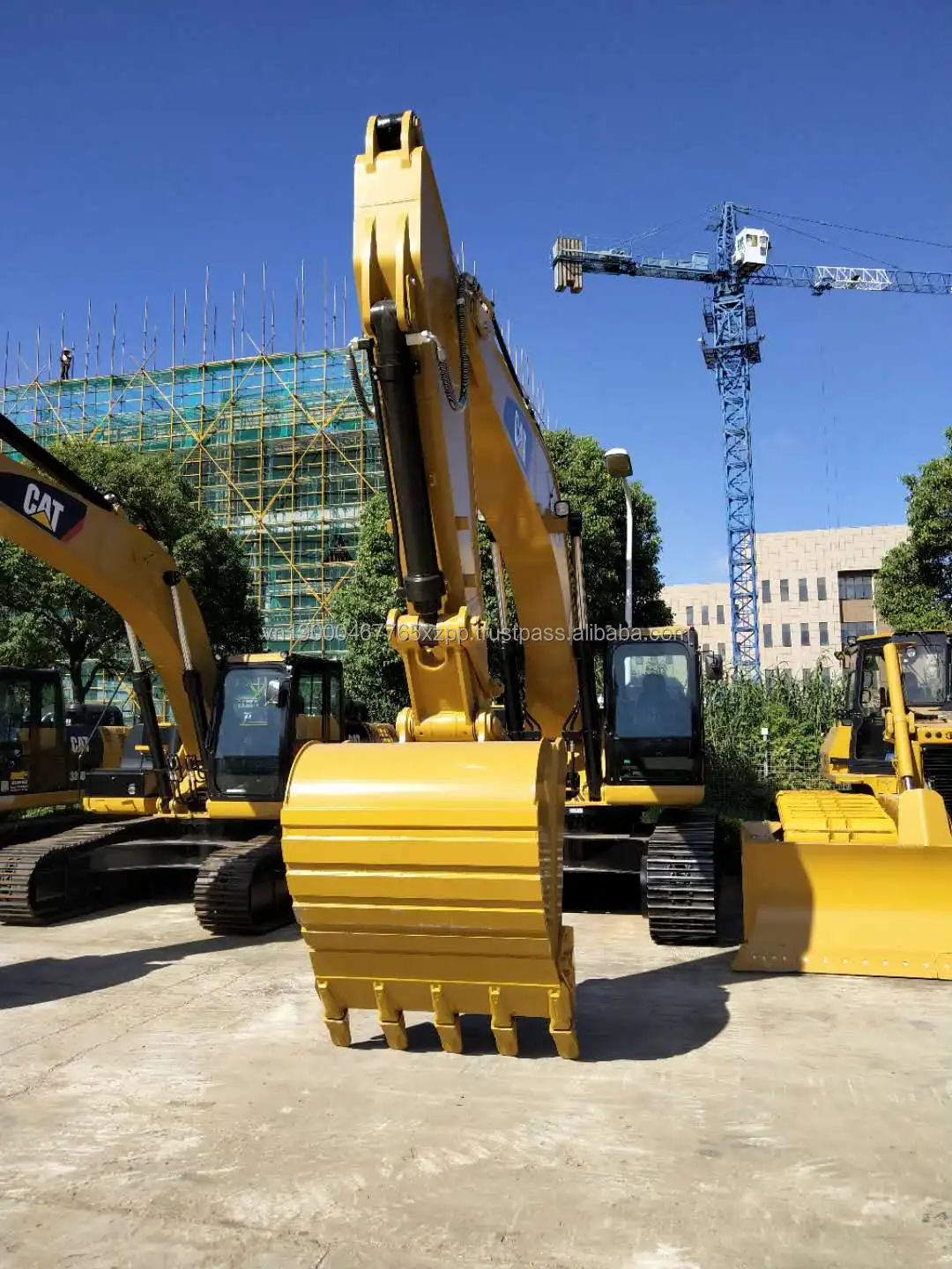 Excavadora Usada Secondhand Hydraulic Tracked Crawler 30 40 50 Ton Cat ...