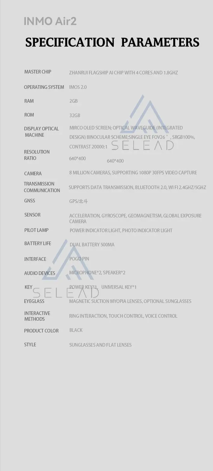 2023 New Pre-sale Vr Glasses With Camera Quad-core 2gb/32gb Bt5.0 Ar+aigc Gpt Ai All-in-one 2.4g ...