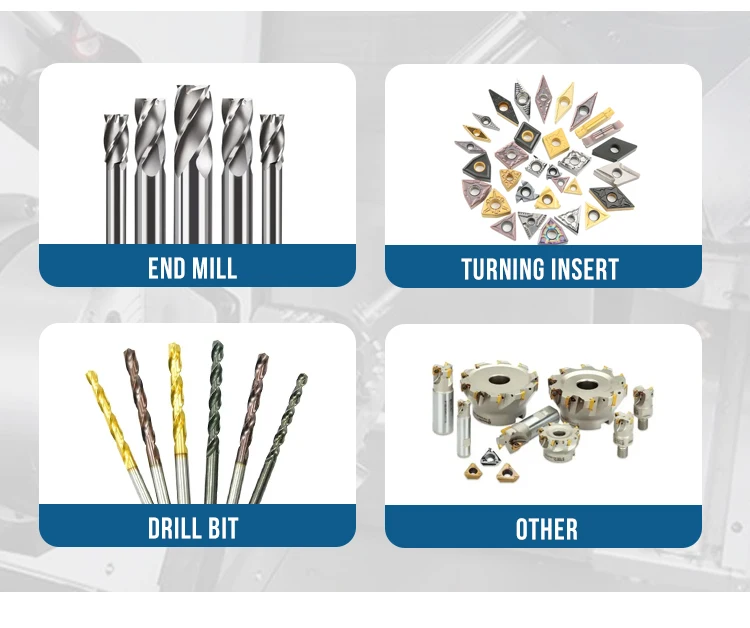 2/3/4/6 Flute Custom Cnc Tungsten Carbide Long Neck Deep Groove Milling ...