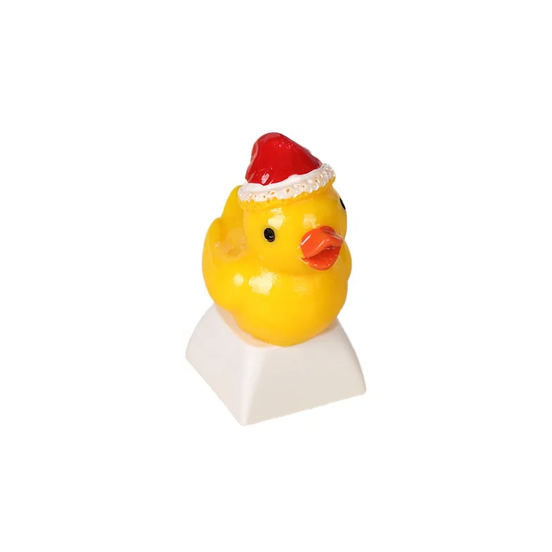 Personality Playful Duck Resin Keycap Cute Esc Custom Artisan Keycaps ...