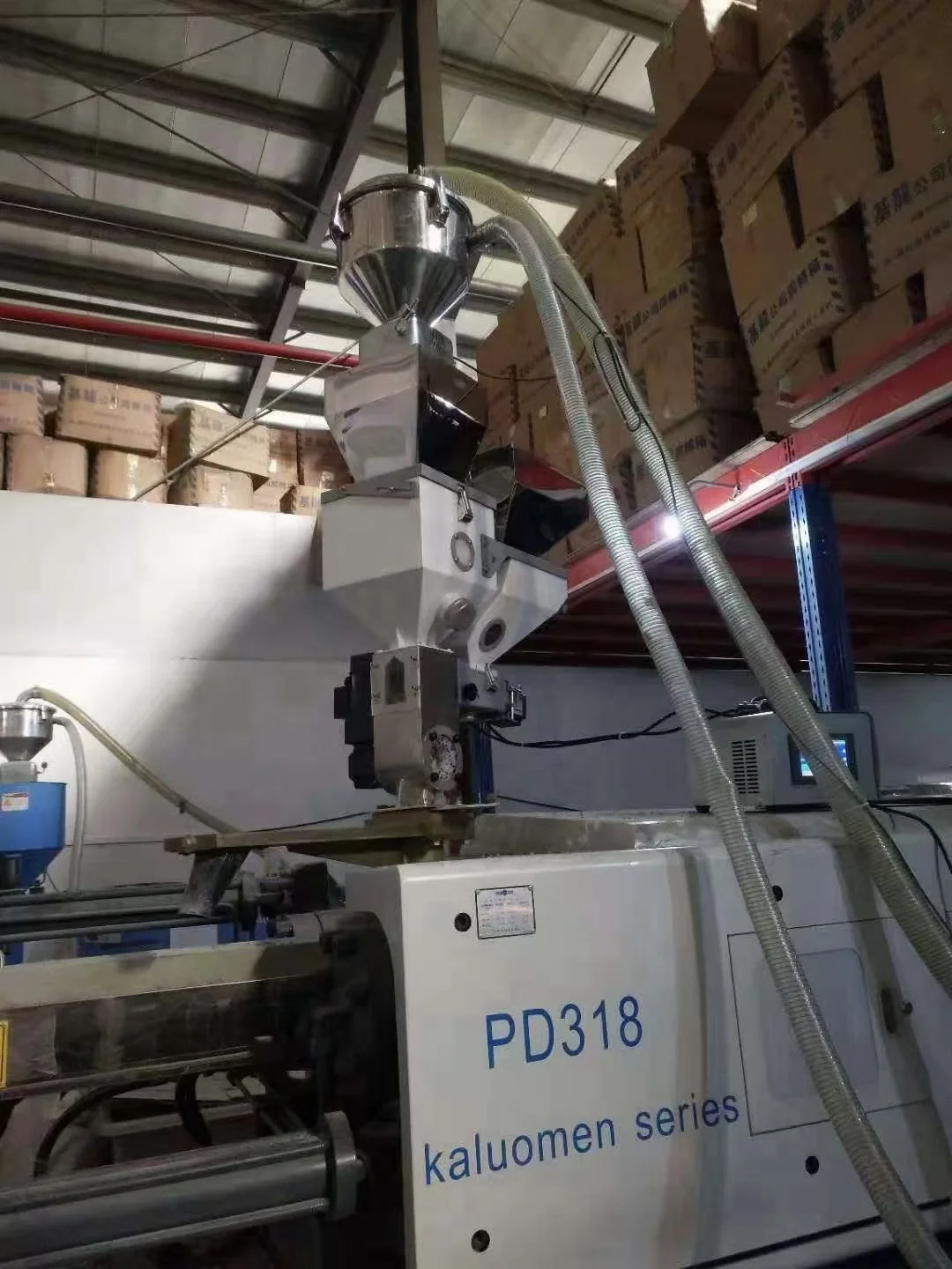 16mm Screw Diameter Single Volumetric Doser For Plastic Granules Dosing ...