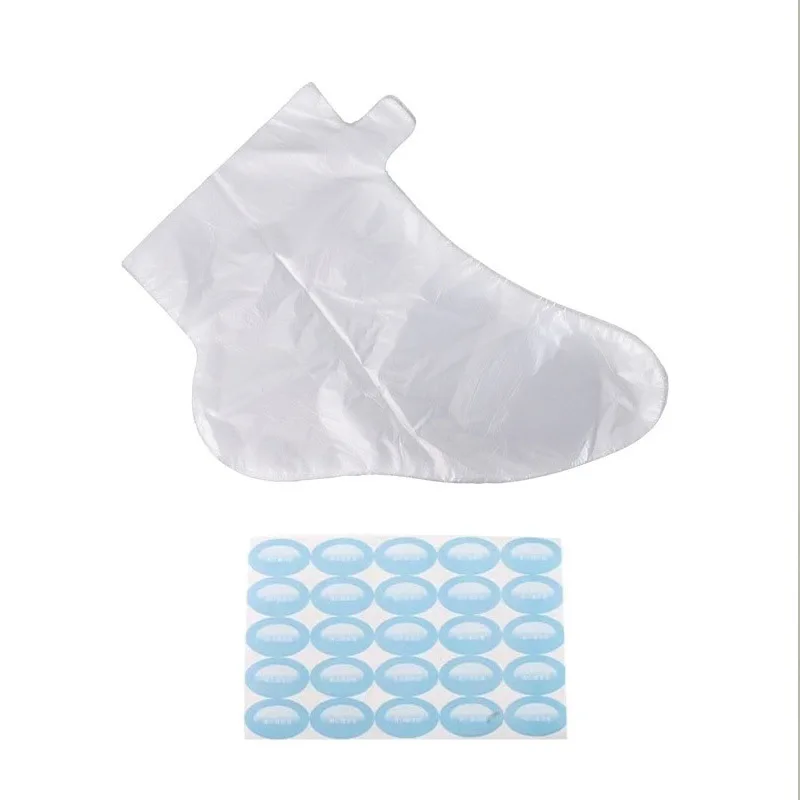 Clear Plastic Disposable Foot Socks For Pedicure Foot Mask| Alibaba.com