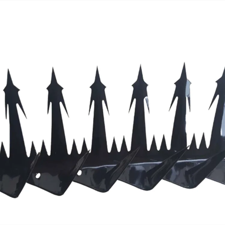 Galvanized Steel Anti-Climb Wall Spikes Metal Security Spikes for Fence ...