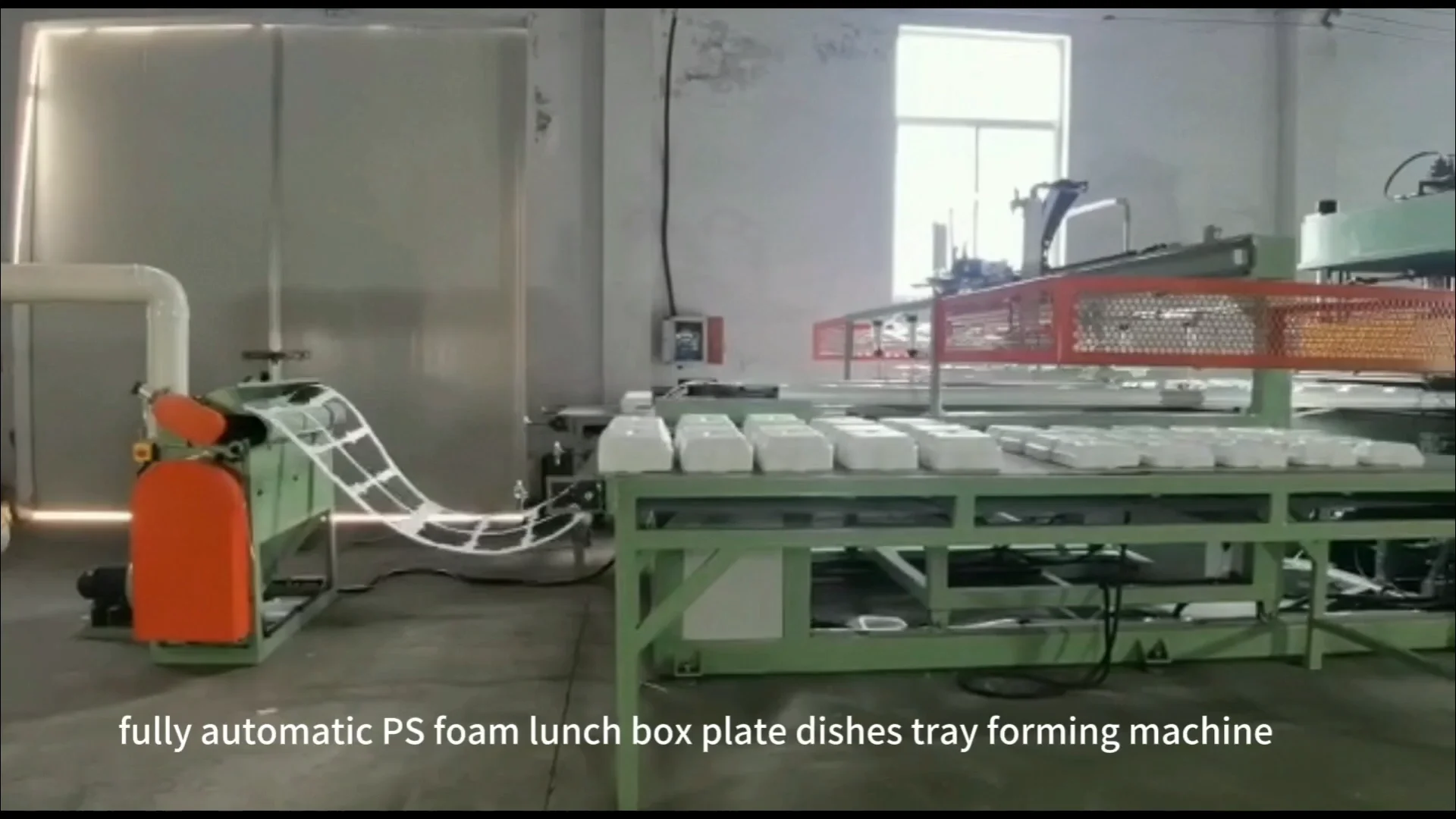 Eps Ps Foam Thermocol Plate Take Away Food Container Making Machine ...