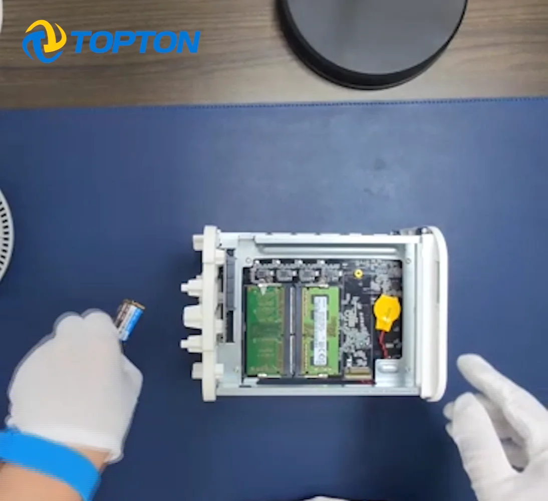 Topton 2-bay Nas R1 Pro 12th Gen Intei N100 Mini Pc 2x I226-v 2.5g Firewall Router Network ...