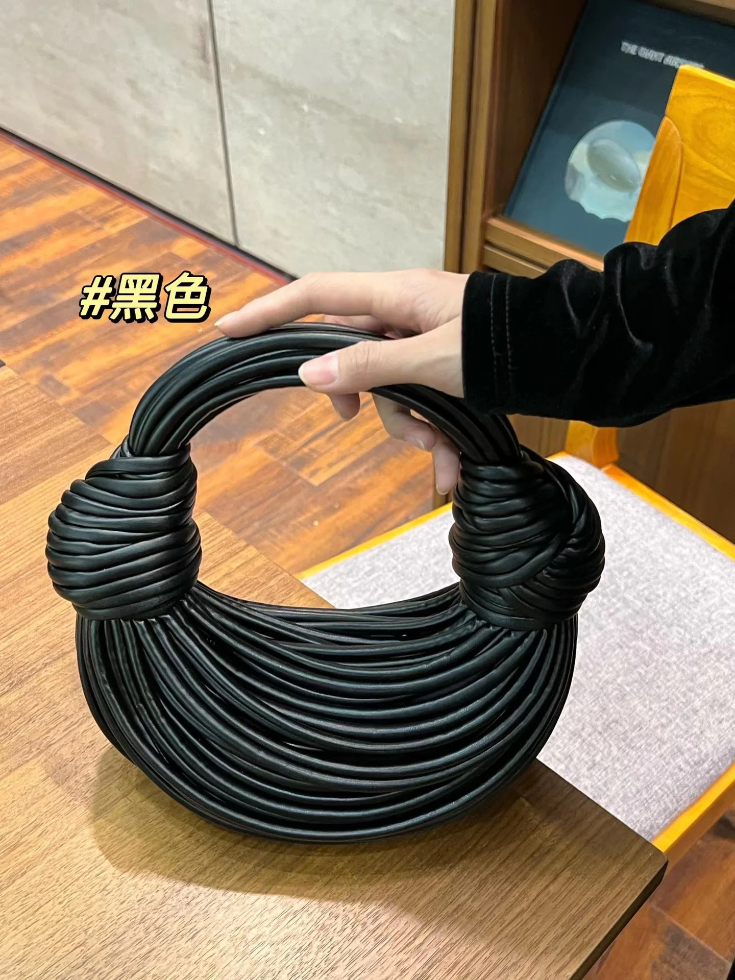 Trendy Luxury Designer Handbags Hand Woven Noodle Bags Rope Knotted ...