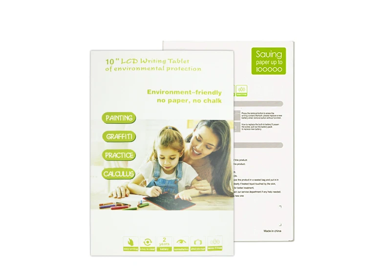 Electronic Handwriting Kids Drawing Tablet Kids Writing Slate Pad Board ...