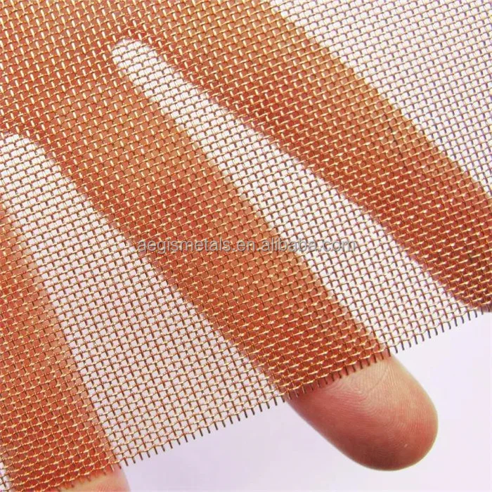 Ultra Fine Faraday Cage Emi Emf Rf Shielding Red Copper Wire Mesh - Buy ...
