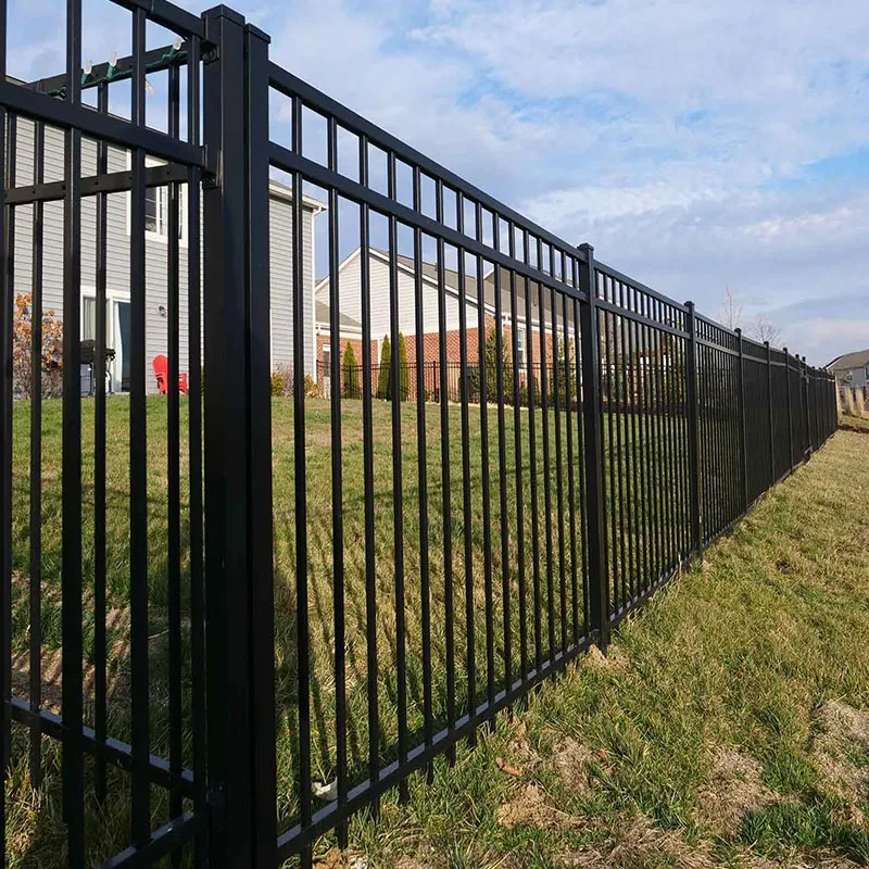 Metal Garden Fence & Safety Grill Design Picket Fence Panel