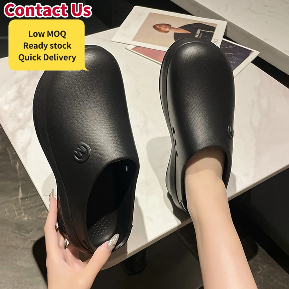 Women's Summer Oil And Slip Resistant Nursing Clogs Lightweight ...