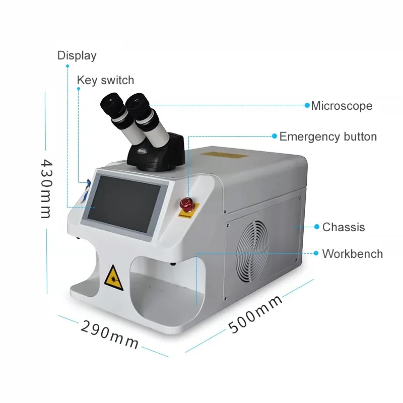 High Quality Mini Laser Jewelry Welding Machine 100W