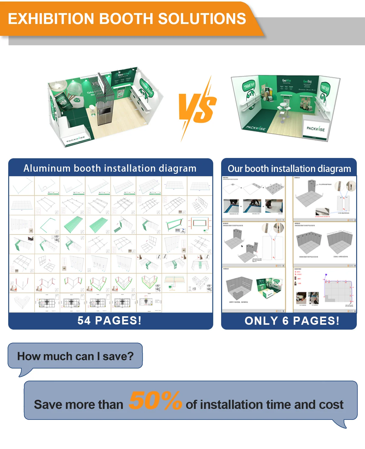 30MINS QUICK BUILD Reusable Modular Wooden 6*8m 20x20ft Custom Design ...