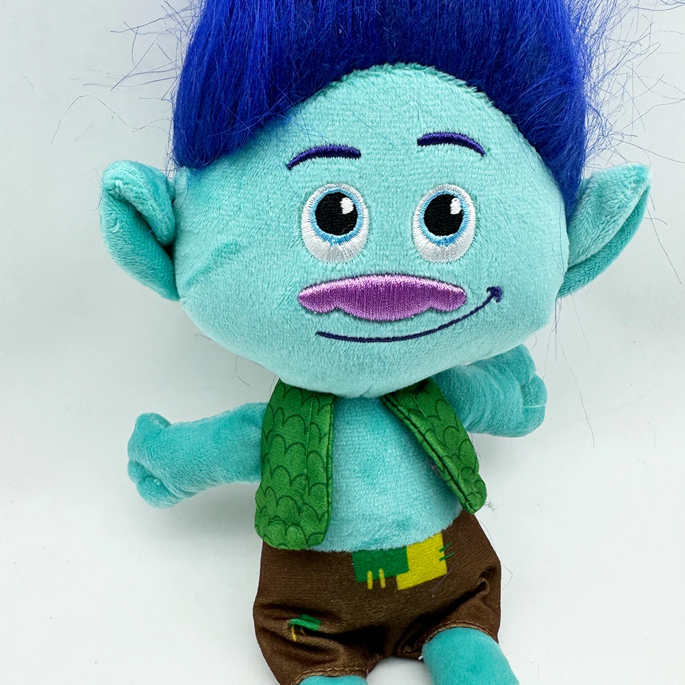 Hot Cartoon Trolls Band Together Plush Toys Magic Hair Elf Soft Plusies ...
