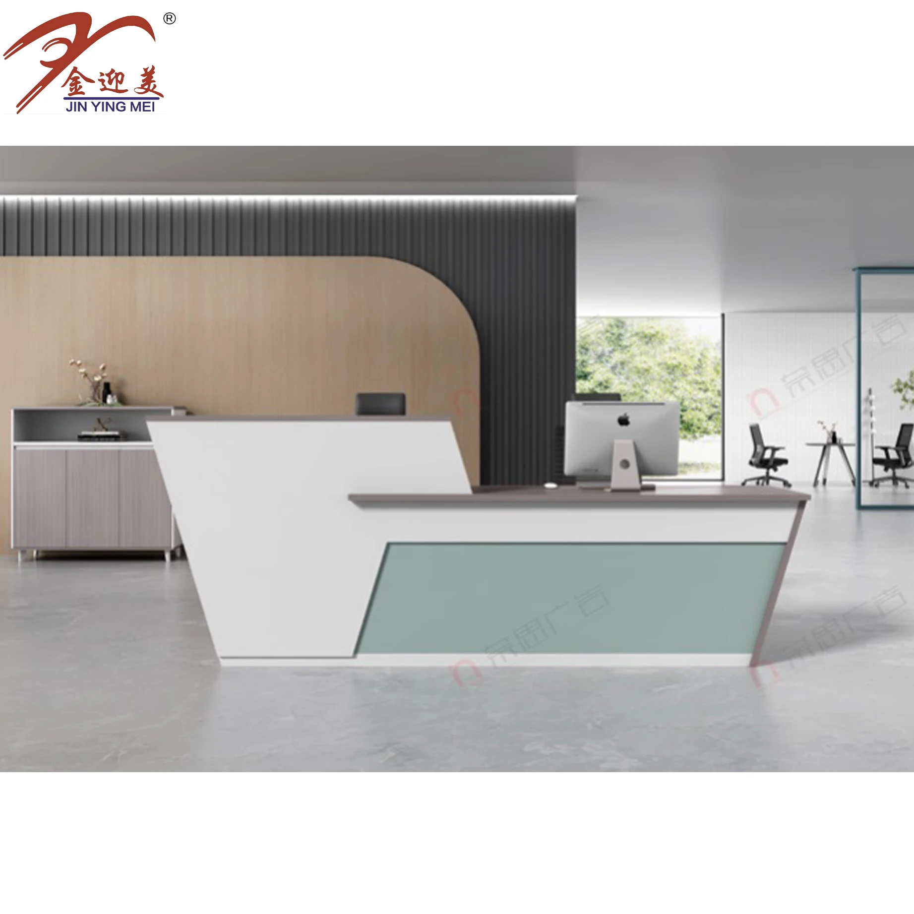 Retail Front Desk Reception Modern Salon Reception Desks Reception ...