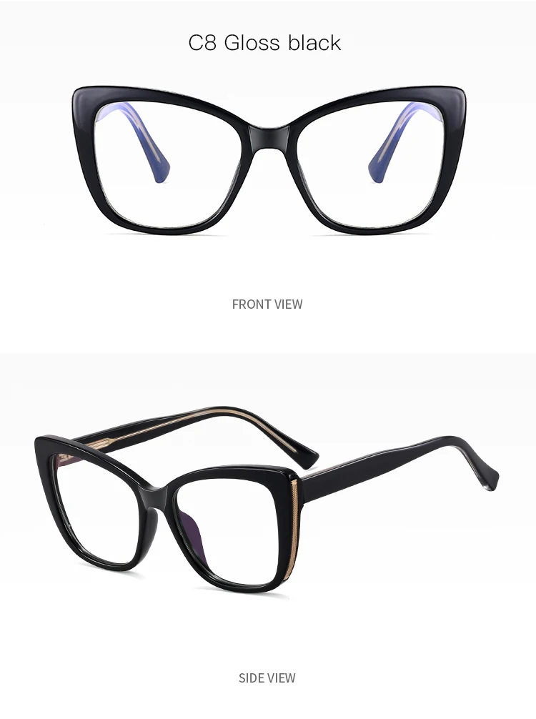 Colorful Plastic Optical Frame Ready Stock Beautiful Spectacle Frame ...