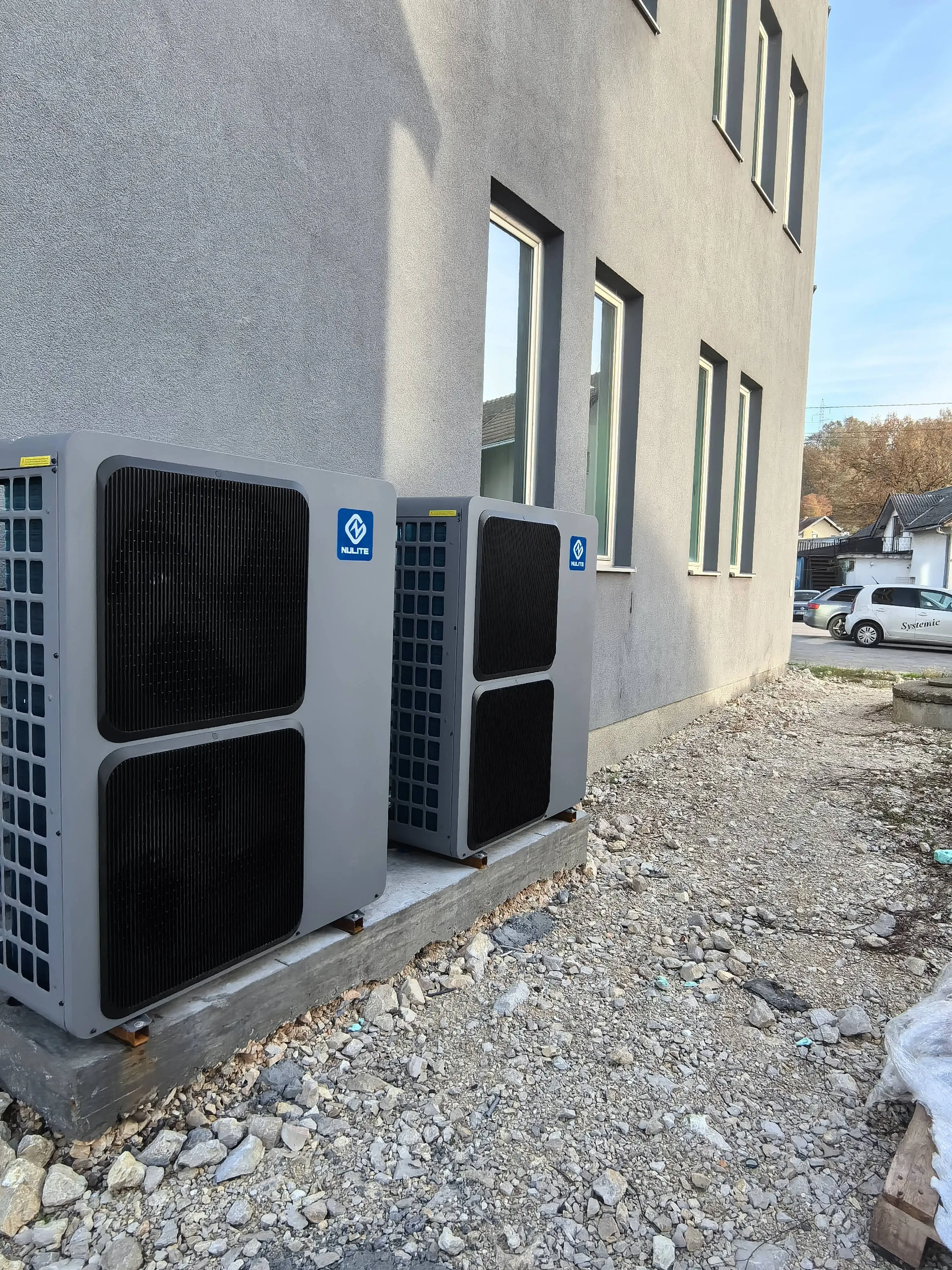 Tepelne Cerpadlo Flm80-300ii/r32 Flm100-400ii/r32 Heatpump 30kw 40kw Air Source Inverter Air To ...