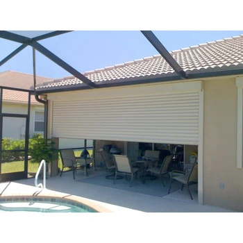 Toma Motorized Hurricane Roller Shutter Aluminum Electric Rolling ...