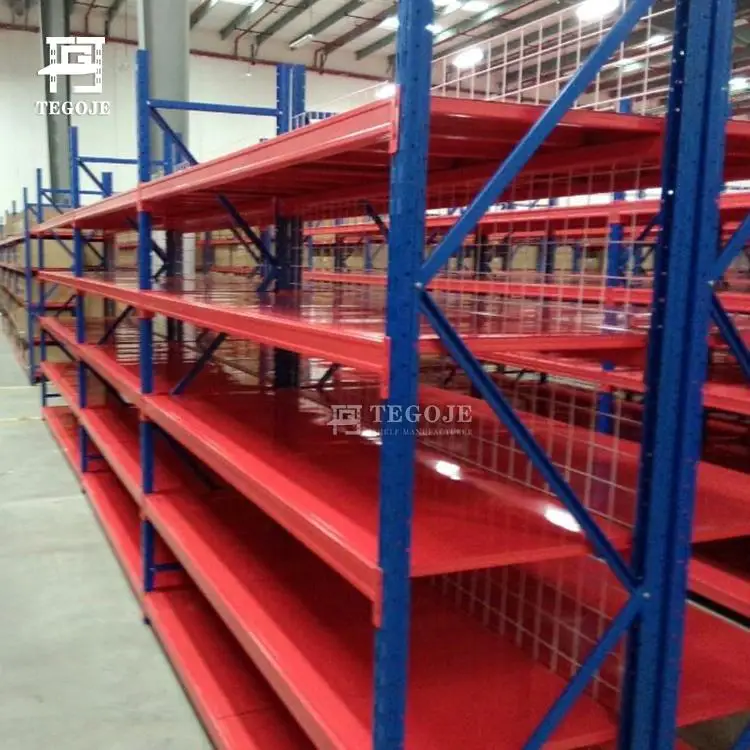 Custom Heavy Duty Shelving 4 Tier Industrial Selective Warehouse Metal ...