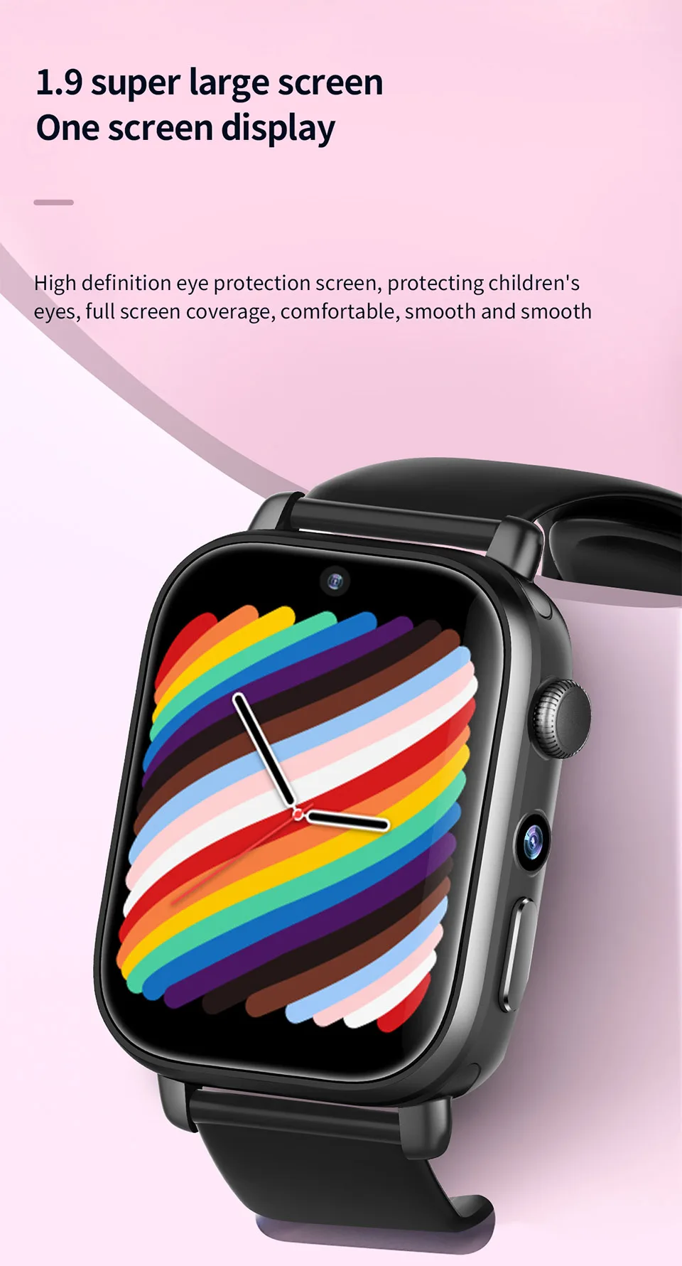 UNIWA X1S Smartwatch - 1.9 Inch IPS Screen with 4G Android