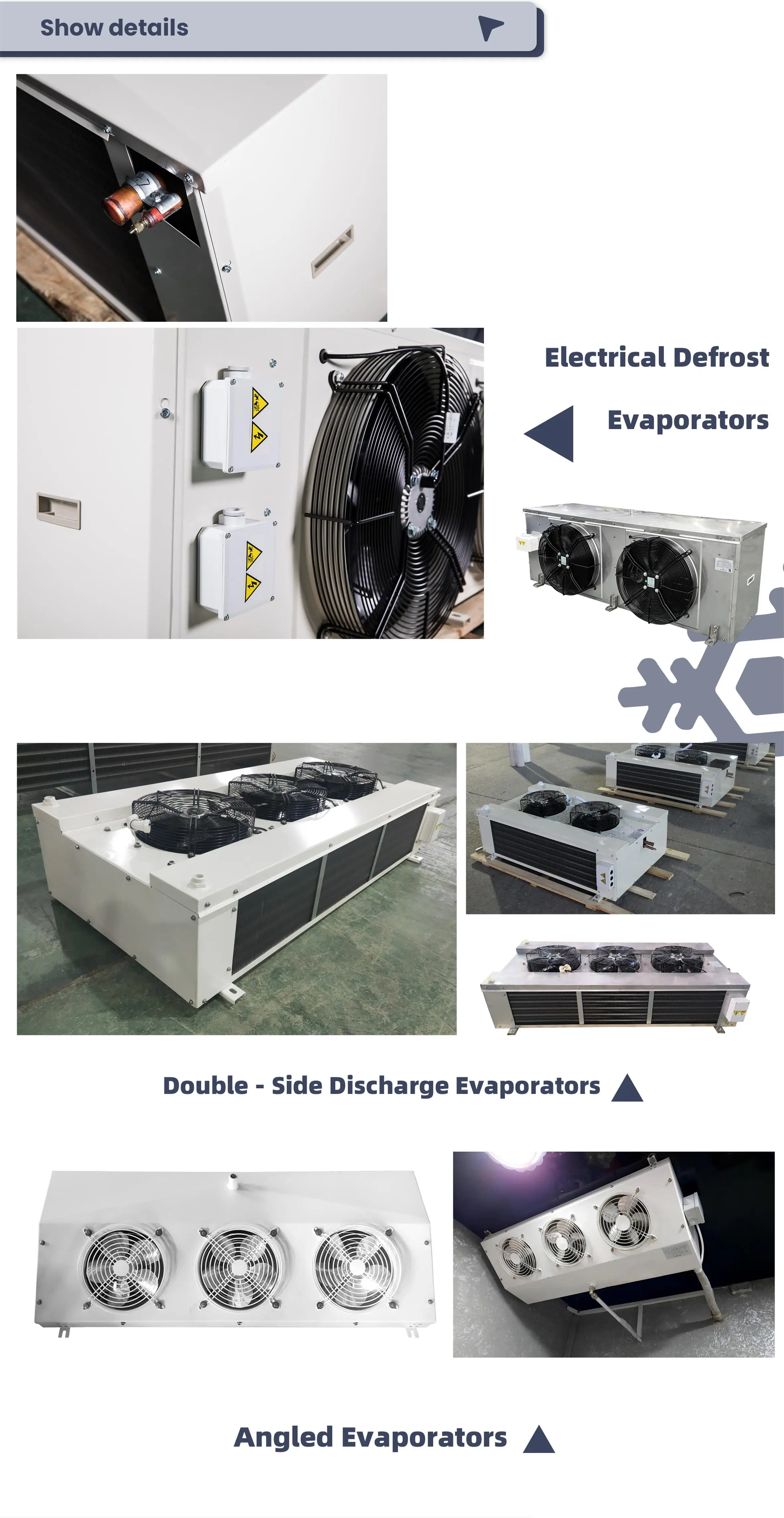 Customization Is Supported Unit Cooler - Low Noise & Efficiency