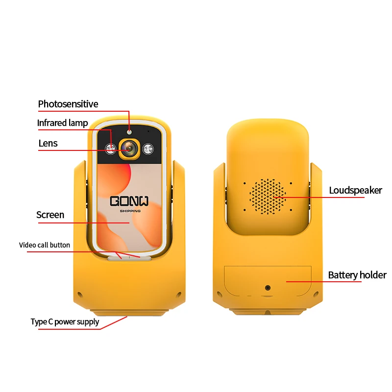 C20 2.8-inch Ips Screen Baby Monitor Real Time Two-way Video Home Smart ...