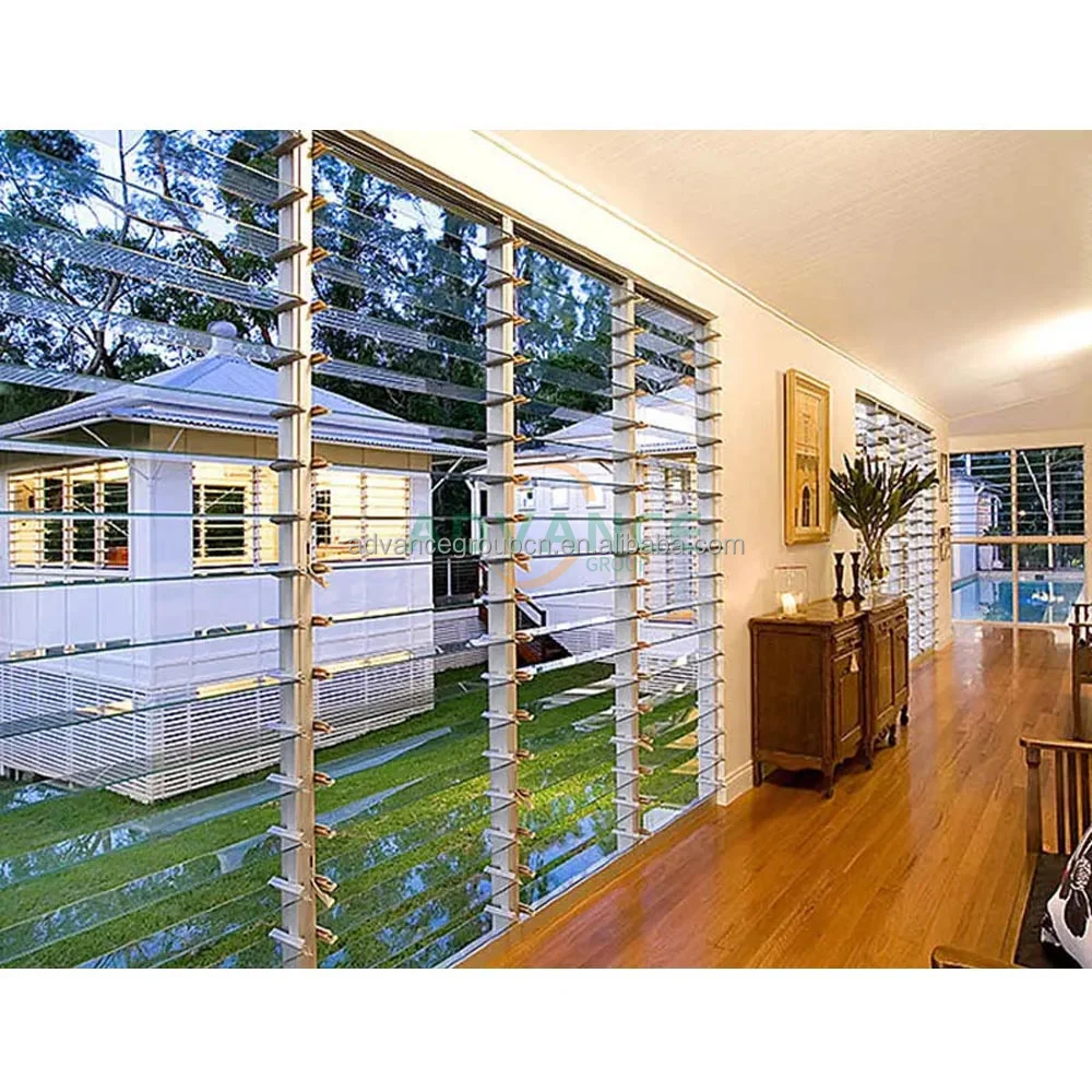 Custom Color Aluminum Louver Profile Supplier for Windows, Doors, and ...