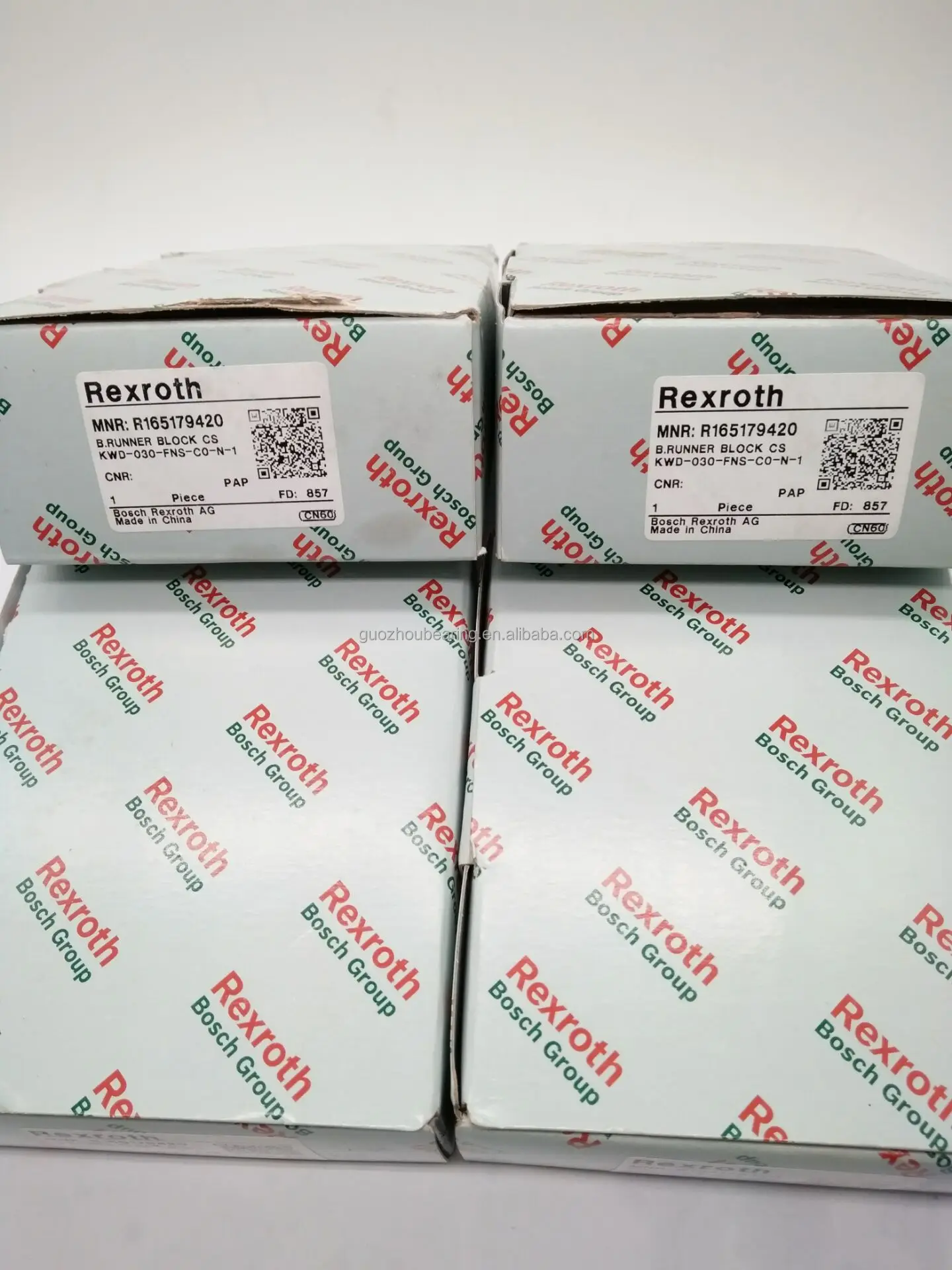 Rexroth Brand Slider Guide Rails Linear Bearing Runner Block R165179420 ...
